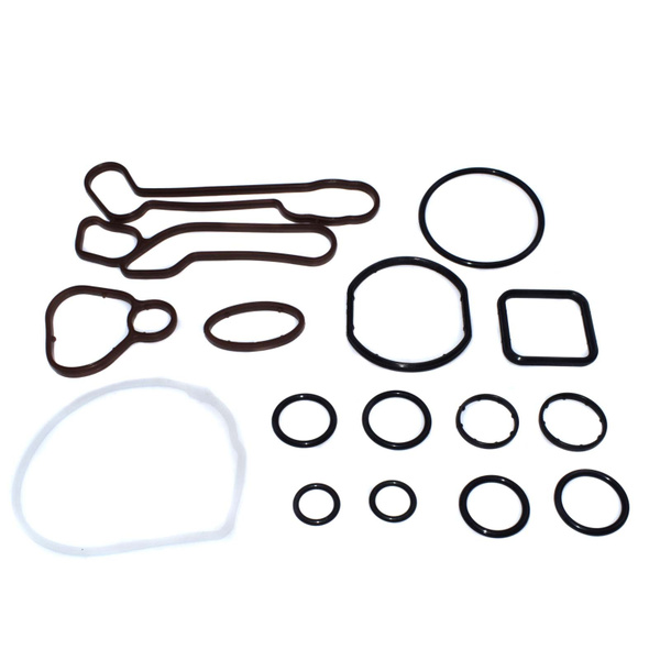 Engine Oil Cooler Gasket Seal Set 55571687 55354071 55355603 Fit For ...