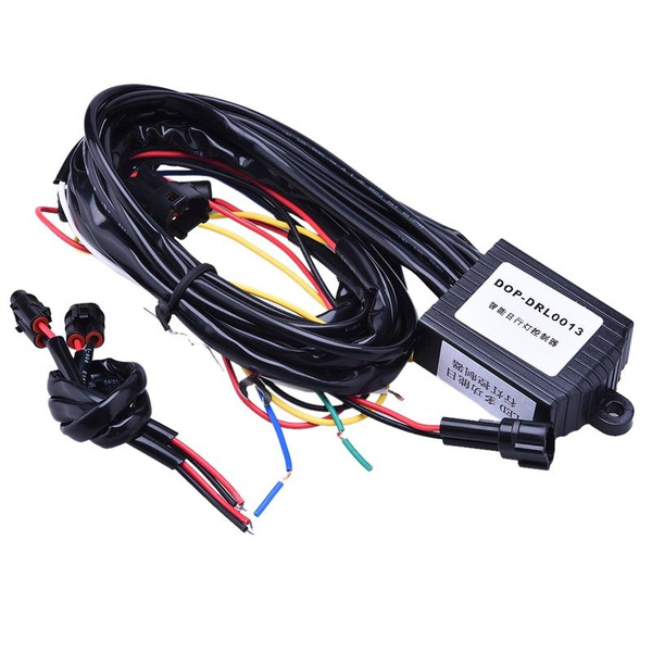 Car Led Daytime Light Auto DRL Controller Wire Auto With Flash Reduce ...