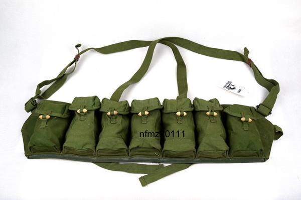 Surplus Chinese Military 7.62mm Type 63(68) Rifle Chest Rig Bandolier ...