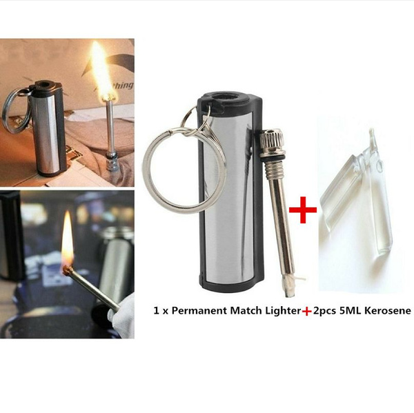 High quality Permanent Match Striker Torch Lighter with Key Chain ...