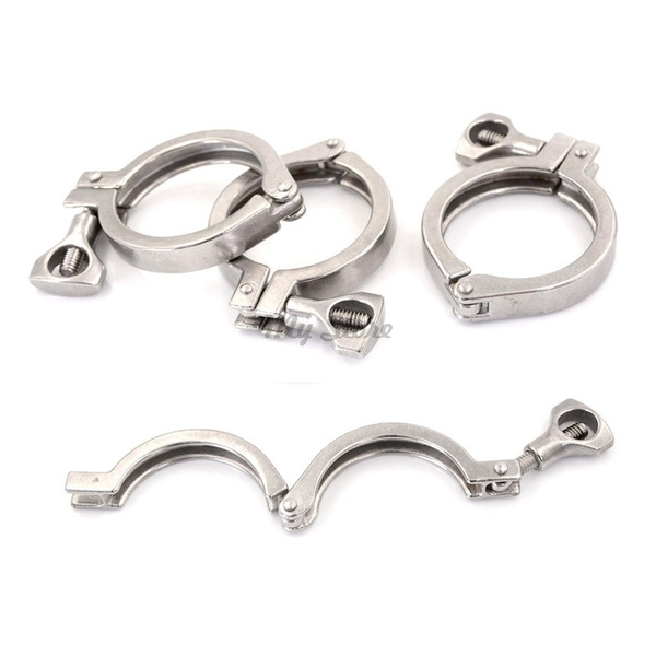Sanitary Fitting Tri Clamp Stainless Steel 304 Pipe clamp | Wish