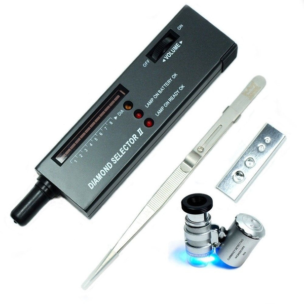 100% Brand New Portable Jeweler Diamond Tool Test Pen Kit Diamond ...