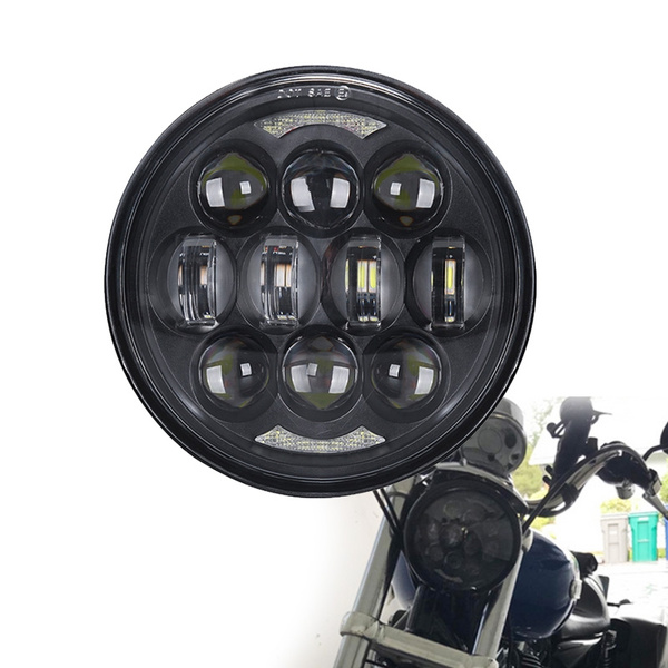 New Brightest DOT Approved LED Chips 5-3/4" 5.75" Round LED Headlight ...