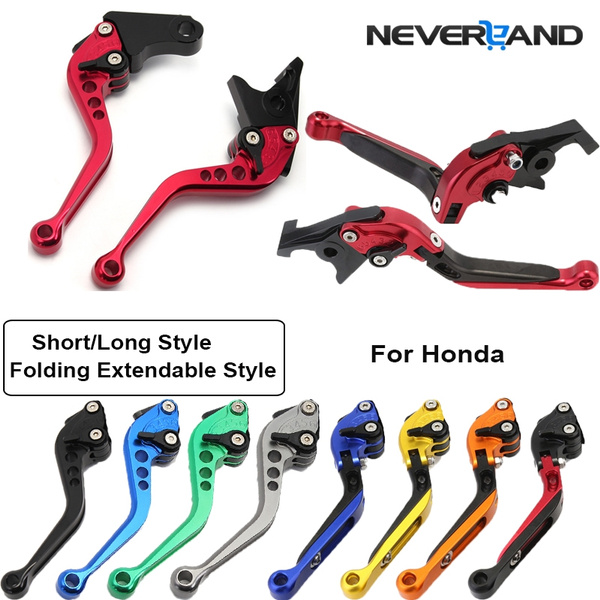 NEVERLAND Motorcycle CNC Adjust Folding Extendable/Long Short Brake ...