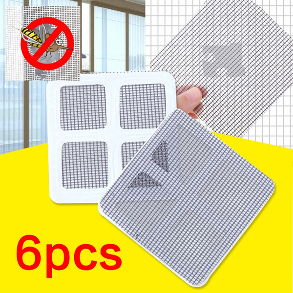 6PCS Screen Screen Door Repair Subsidies Household Curtain Repair Hole ...