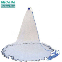 MICASA Fishing Cast Net Handmade American Saltwater Freshwater ...