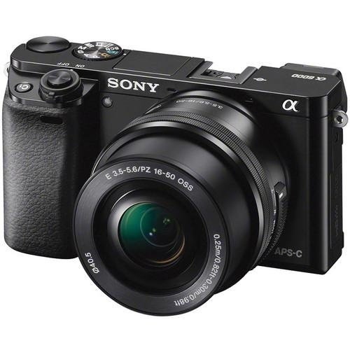 Refurbished Sony ILCE6000L/B Alpha a6000 Mirrorless Digital Camera with ...