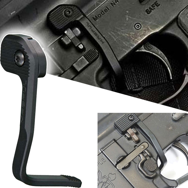 Aluminum Alloy Enhanced Bolt Catch Extender Bracket for M16/M4/ AK-47/ ...