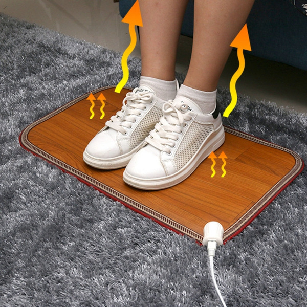 Foot Feet Warmer Electric Heating Mat Office Warm Feet Thermostat ...