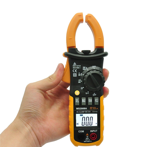 Digital Clamp Meters Auto Range Clamp Meter Ammeter Voltmeter Ohmmeter ...