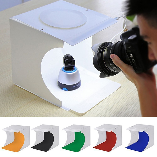 Fill Light LED Version Portable Folding Photography Studio LED Mini ...