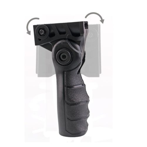 Tactical Folding Foregrip Vertical Forward Fore Hand Grip For Picatinny ...