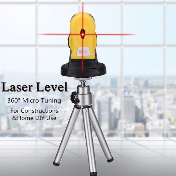 Brand New 4 in1 360 Degree Micro Tuning Red Cross Infrared Rotary Laser ...