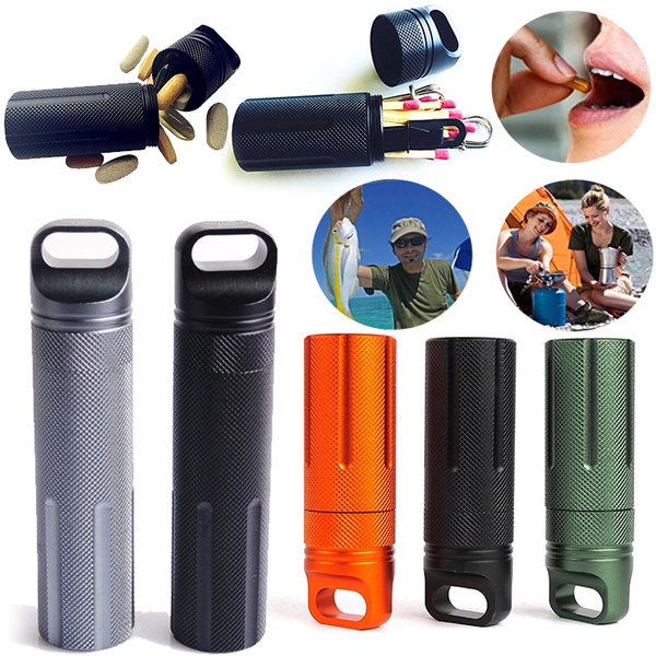 Camping Super Multifunction Strong CNC Waterproof Metal Pill Box ...