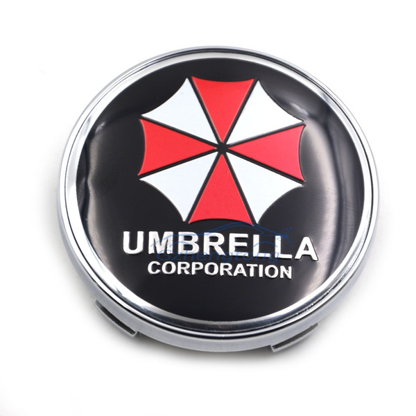 4 x Resident Evil Umbrella Corporation Logo 60mm Car Wheel Center Hub ...
