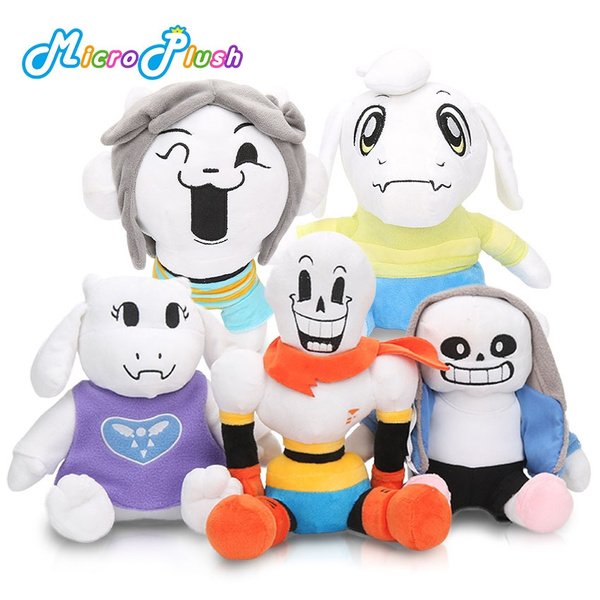 Soft Undertale Sans Plush Doll Figure Papyrus Toriel Stuffed Plushie ...