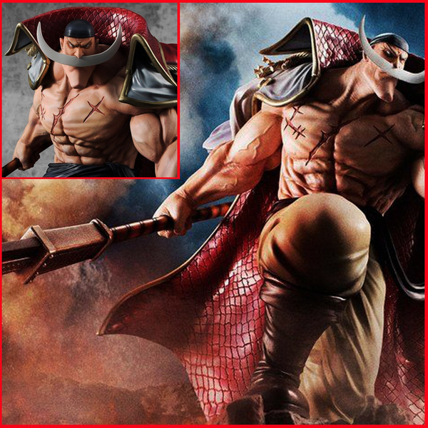 Anime One Piece White Beard Action Figure Edward Newgate PVC ...