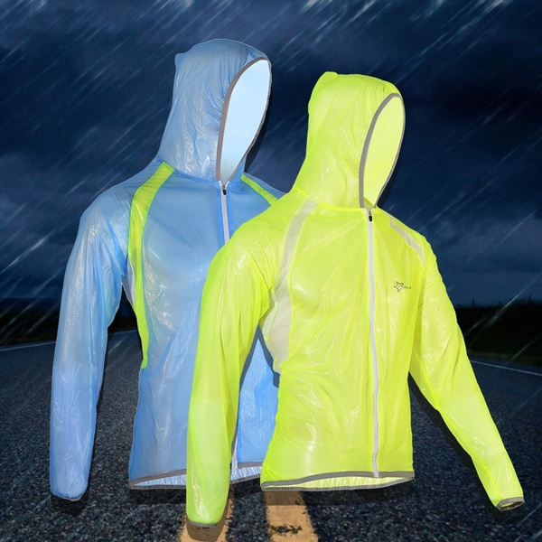 3 Colors Cycling Jersey Multifunctional Jacket Waterproof Windproof TPU ...