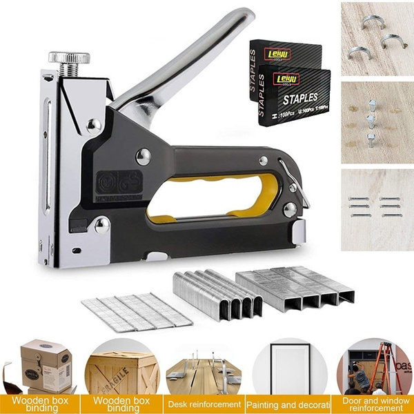 3 in 1 Manual Staple Gun Kit ,Upholstery Stapler for Fixing | Wish