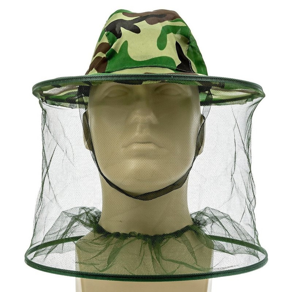 Outdoor Insect Bee Mosquito Resistance Bug Net Mesh Head Face Protector ...