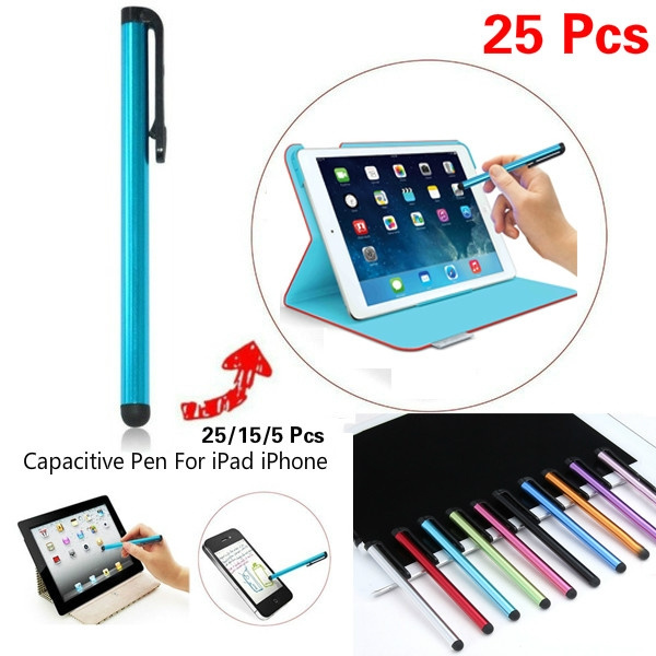 25/15/5 Pcs Universal Capacitive Touch Screen Stylus Pen For iPad ...