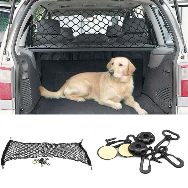 1pc Dog Protection Net Car Isolation Barrier Pet Back Trunk Safety Net ...