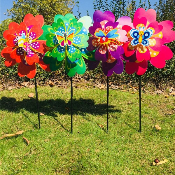 New Arrival Wind Spinner Windmill Toys Garden Decoration Insect Cartoon ...