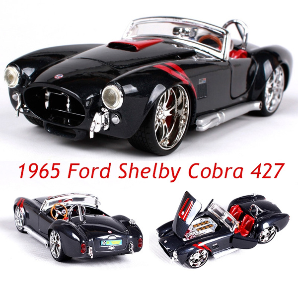 Maisto 1:24 1965 Ford Shelby Cobra 427 Simulated Car Model Diecast ...