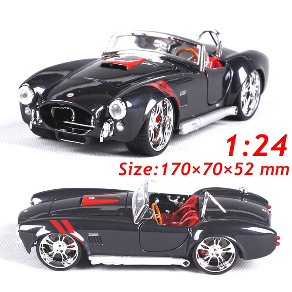 Maisto 1:24 1965 Ford Shelby Cobra 427 Simulated Car Model Diecast ...