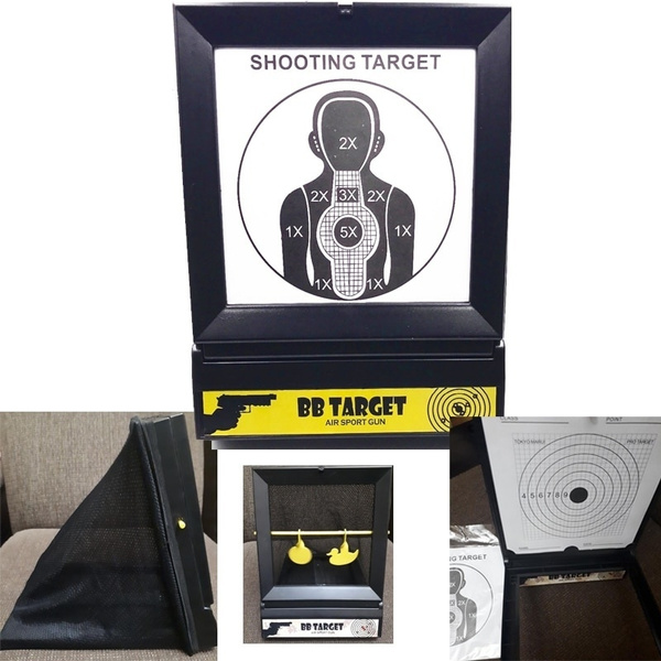 New Pellet Trap and Airgun BB Gun Airsoft Shooting Target Steel with ...