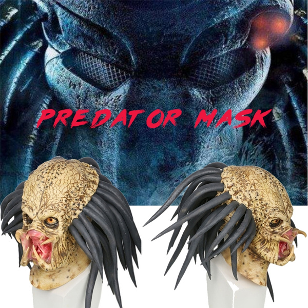 Predator High Quality Head Cover Masquerade Horror Props Cosplay ...