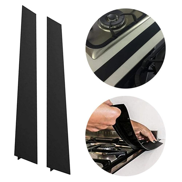 1 Piece Silicone Stove Cooker Gap Cover Spill Guard Seals Filler for ...