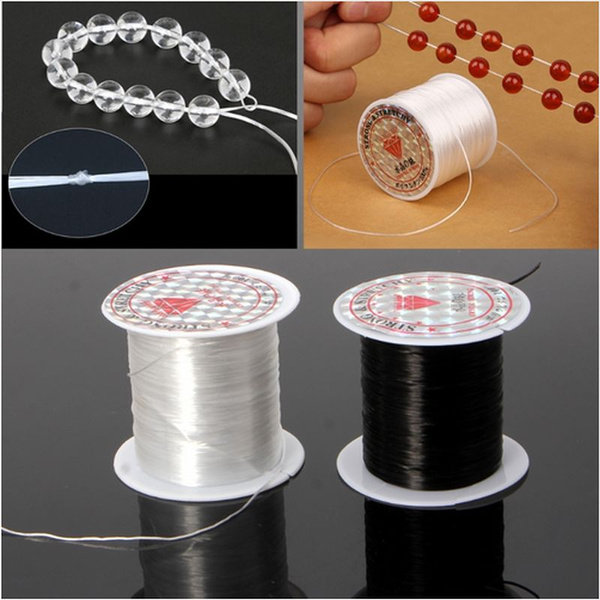 10m Stretchy Elastic Thread Cord String Beading Diy Craft 1mm Wish