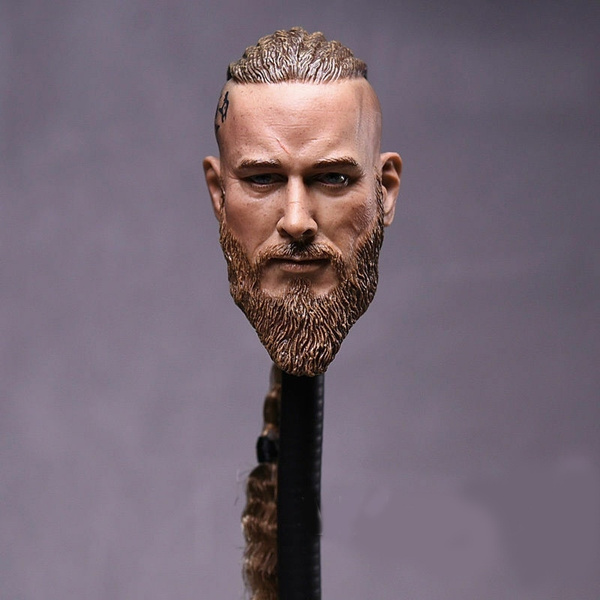 Model 1:6 Scale Vikings Male Head Sculpt With Long Braid Ancient Man | Wish