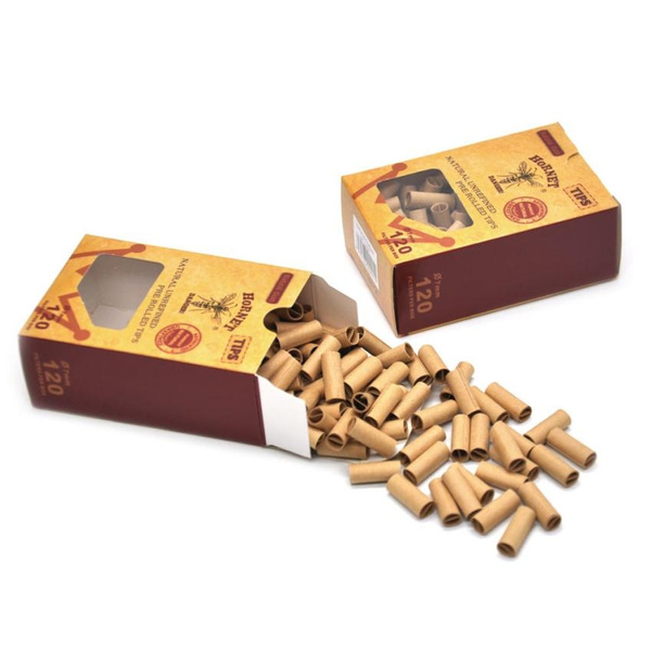 BZTANG 120x Hornet Practical Pre Rolled Natural Unrefined Cigarette ...