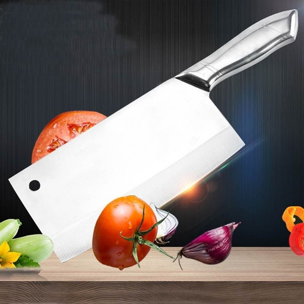 8-inch Stainless Steel Choppers Kitchen Chinese Kitchen Knife Meat ...
