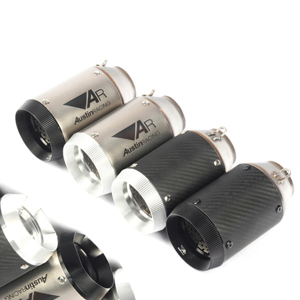 160mm Short Motorcycle Exhaust Pipe Modified 38-51mm Silencer System | Wish