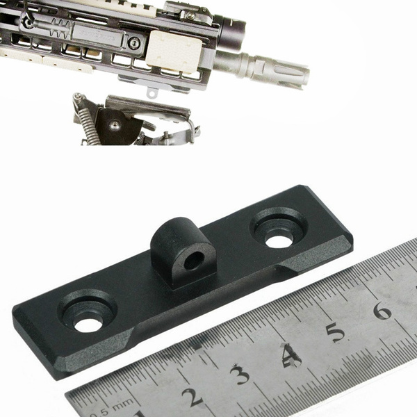 Tactical Keymod M-LOK Bipod Mount Handguard Adapter Low Profile for ...