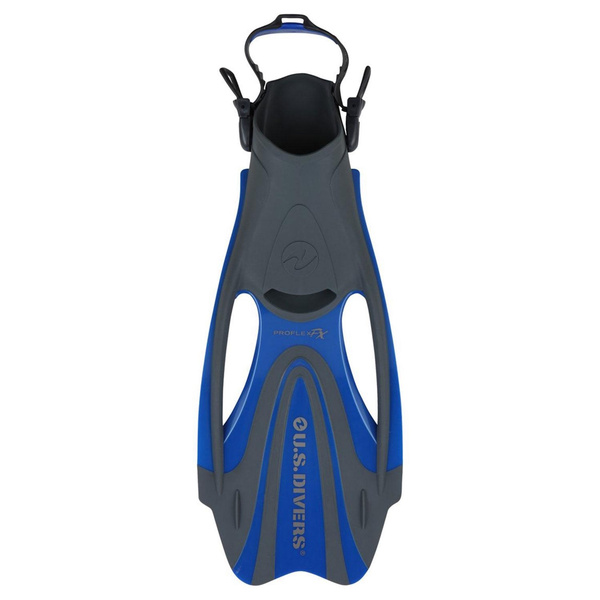U.S. Divers ProFlex FX Dual Composite Open Heel Vented Blade Snorkeling ...