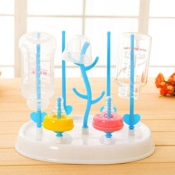 Baby Bottle Dryer Tree Shape Rack Cleaning Drying Rack Health Safe ...
