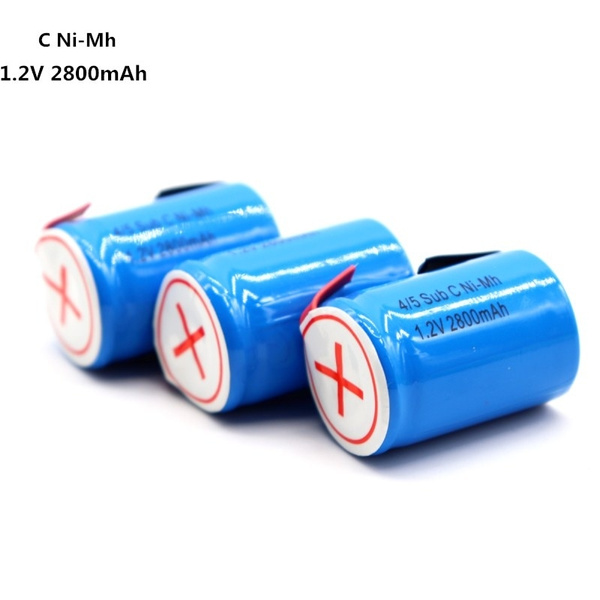 2/4/6/8/pcs Sub C 2800mAH Rechargeable Battery SC Rechargeable battery ...