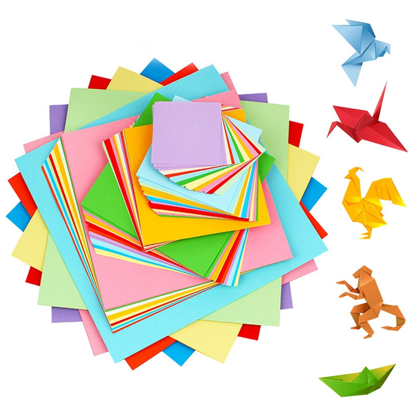 Origami Paper 10 Colors MIX DIY paper | Wish