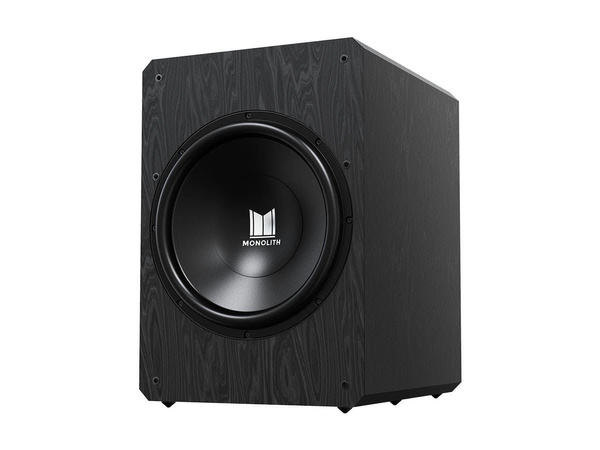 Monoprice Monolith M10-S Sealed Powered Subwoofer - 10 Inch, 500 Watt ...