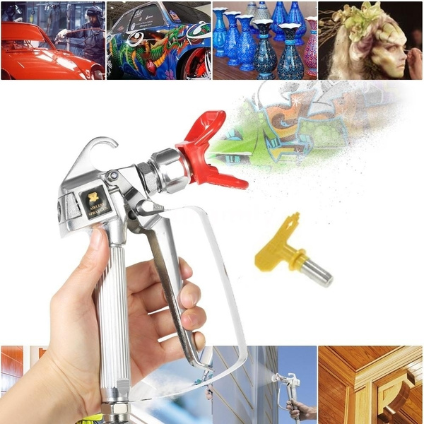 CHR 3600PSI High Pressure Airless Paint Spray Gun with 517 Spray Tip ...