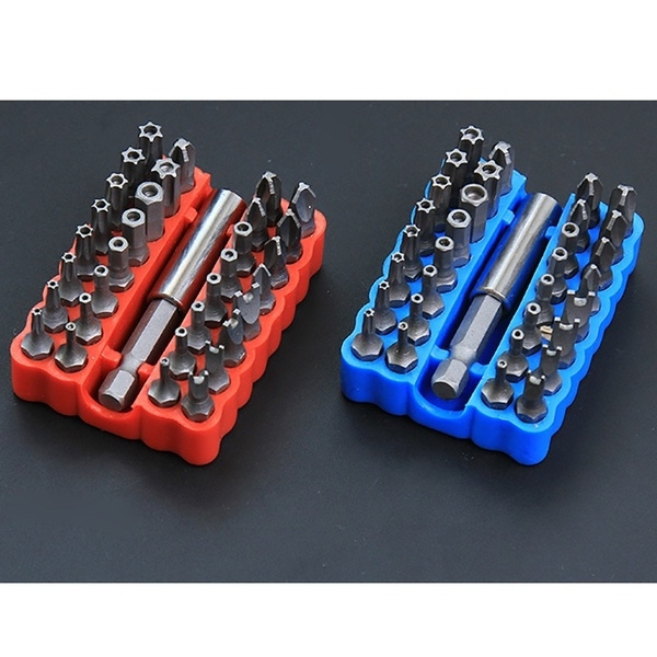 33pcs Security Bit Set with Magnetic Extension Bit Holder Tamper Proof ...