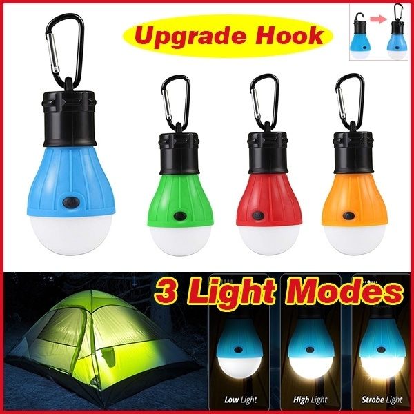 2019 Outdoor Portable Hanging LED Camping Hiking Tent Light Bulb ...