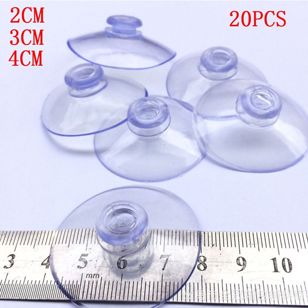 20pcs Suction Cups Wide Range Clear Plastic Rubber Window Suckers | Wish