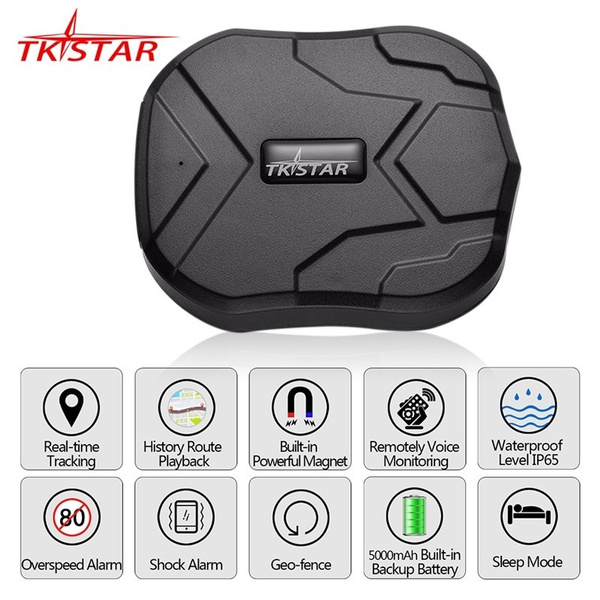 TKSTAR TK905 Truck Vehicle Tracker Car GPS Locator Standby 90 Days ...