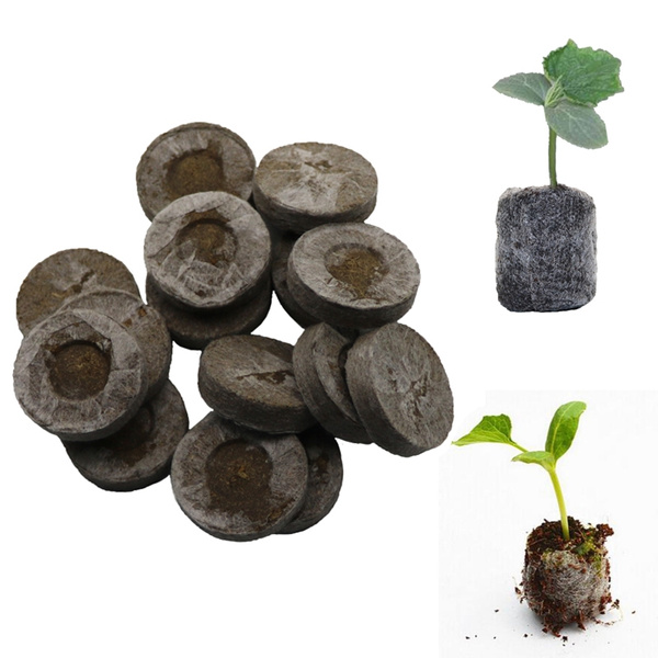 6pcs Nursery Soil Block Garden Flowers Planting The Soil Block Plant ...