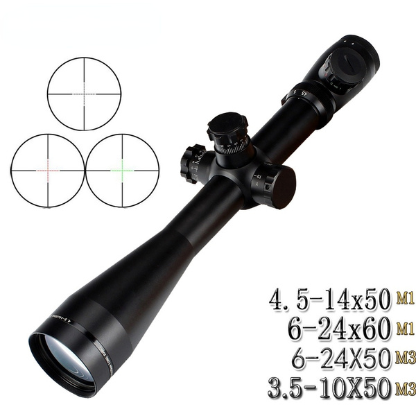 M3 3.5-10x50/ M3 6-24x50/ M14.5-14x50/ M1 6-24x60 Optics Riflescope ...